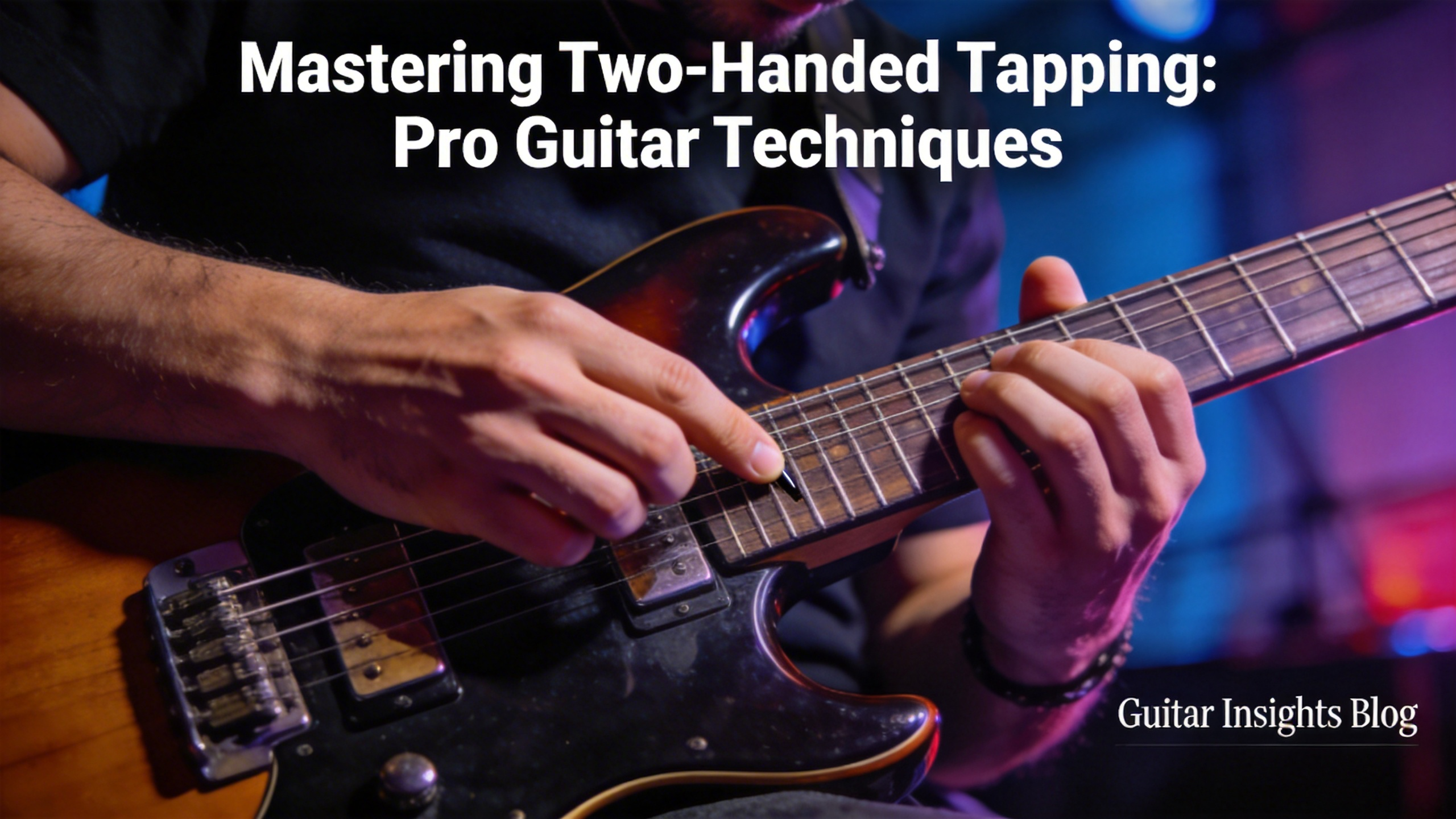 How to Master Two-Handed Tapping on an Electric Guitar: A Complete Gui ...