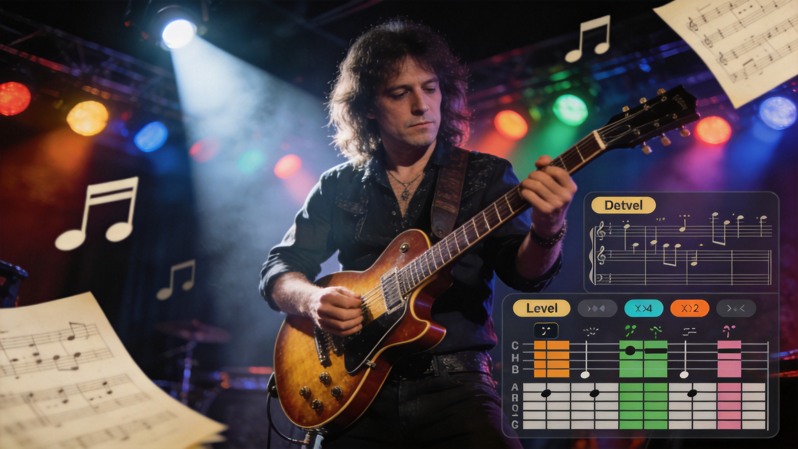 How to Create a Progressive Rock Guitar Solo on Electric Guitar: Compl ...