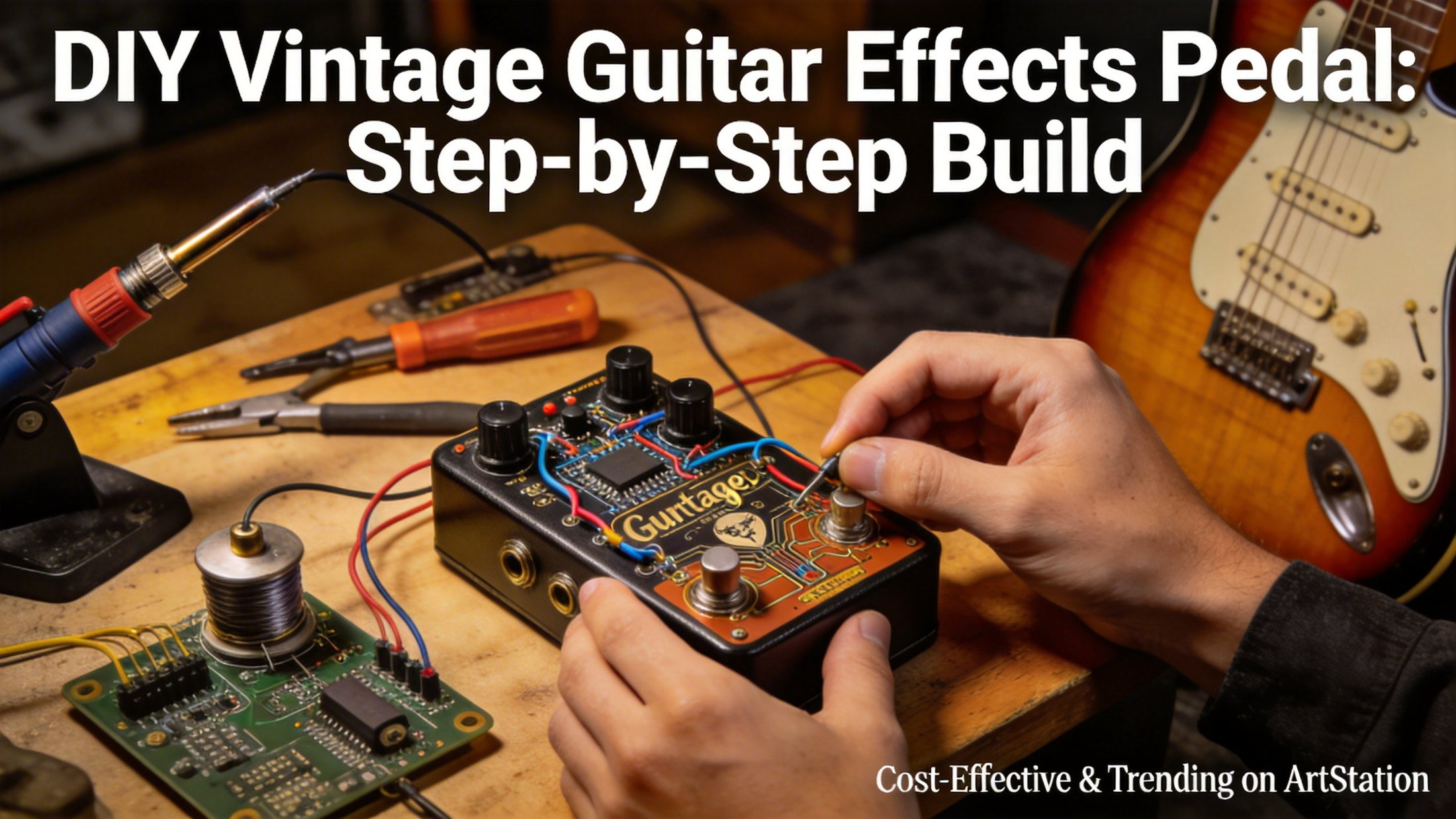 How to Build a DIY Guitar Effects Pedal for Your Electric Guitar – ClefArc