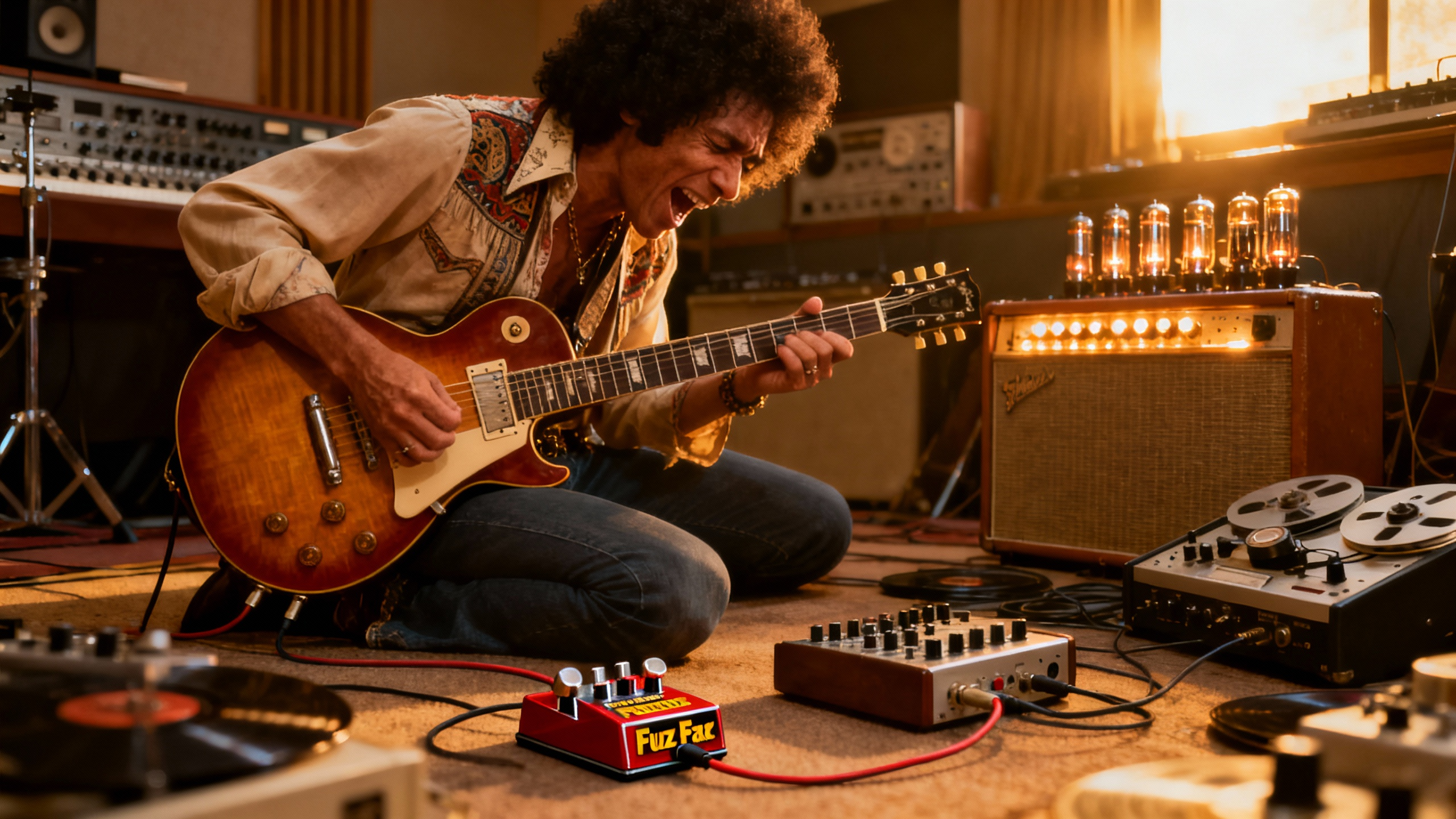 How to Use a Fuzz Pedal to Achieve a Vintage Rock Tone on an Electric ...