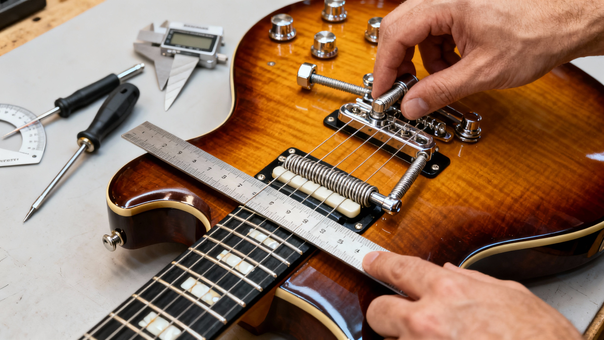 How to Adjust Electric Guitar Action for Better Playability (Step-by-S ...