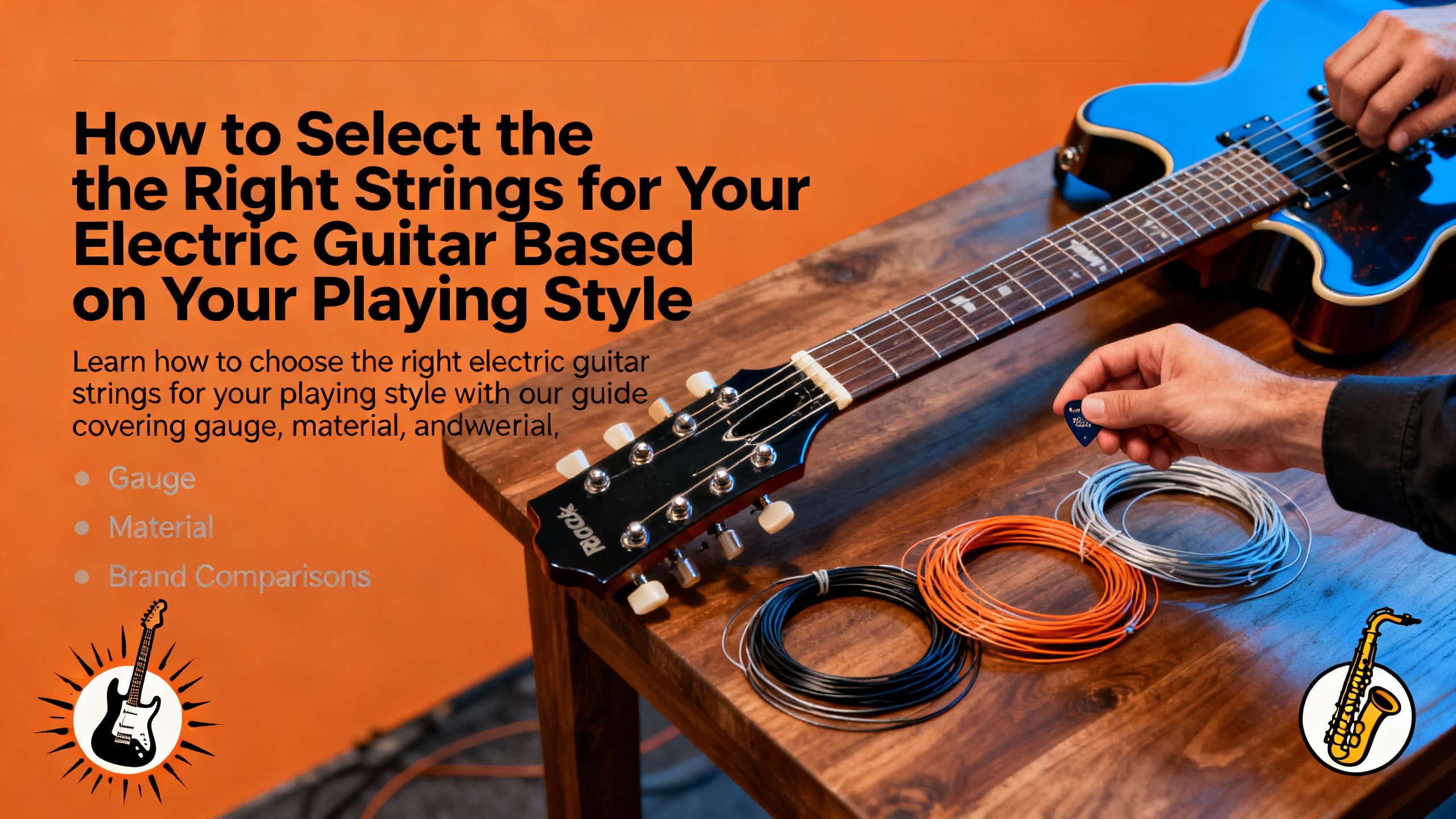How to Select the Right Strings for Your Electric Guitar Based on Your ...