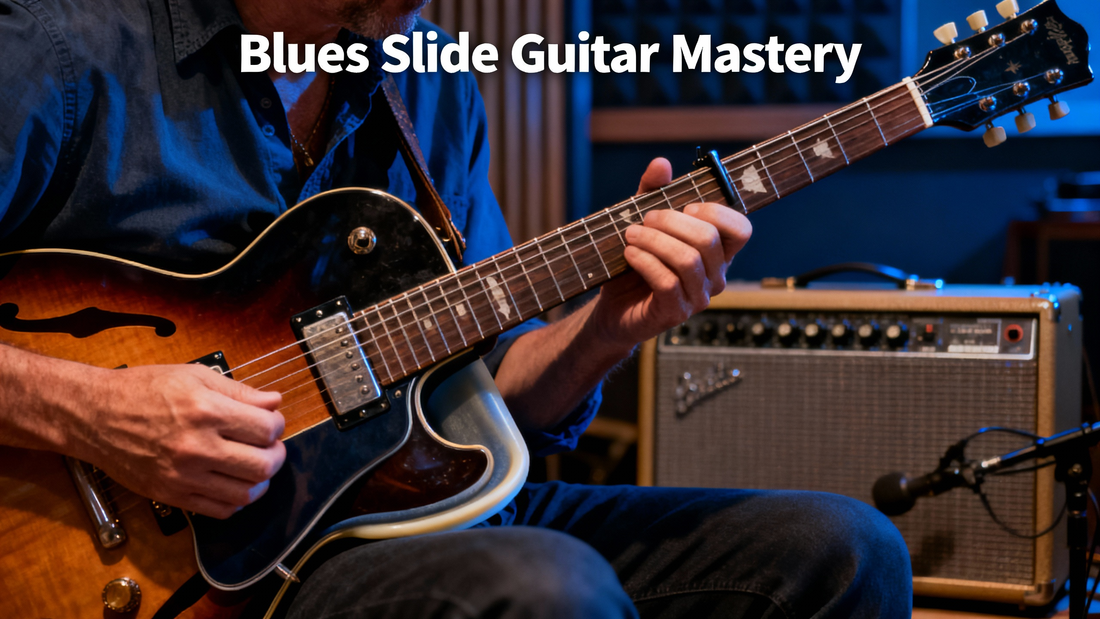 How to Create a Bluesy Slide Guitar Sound on an Electric Guitar: Compl ...