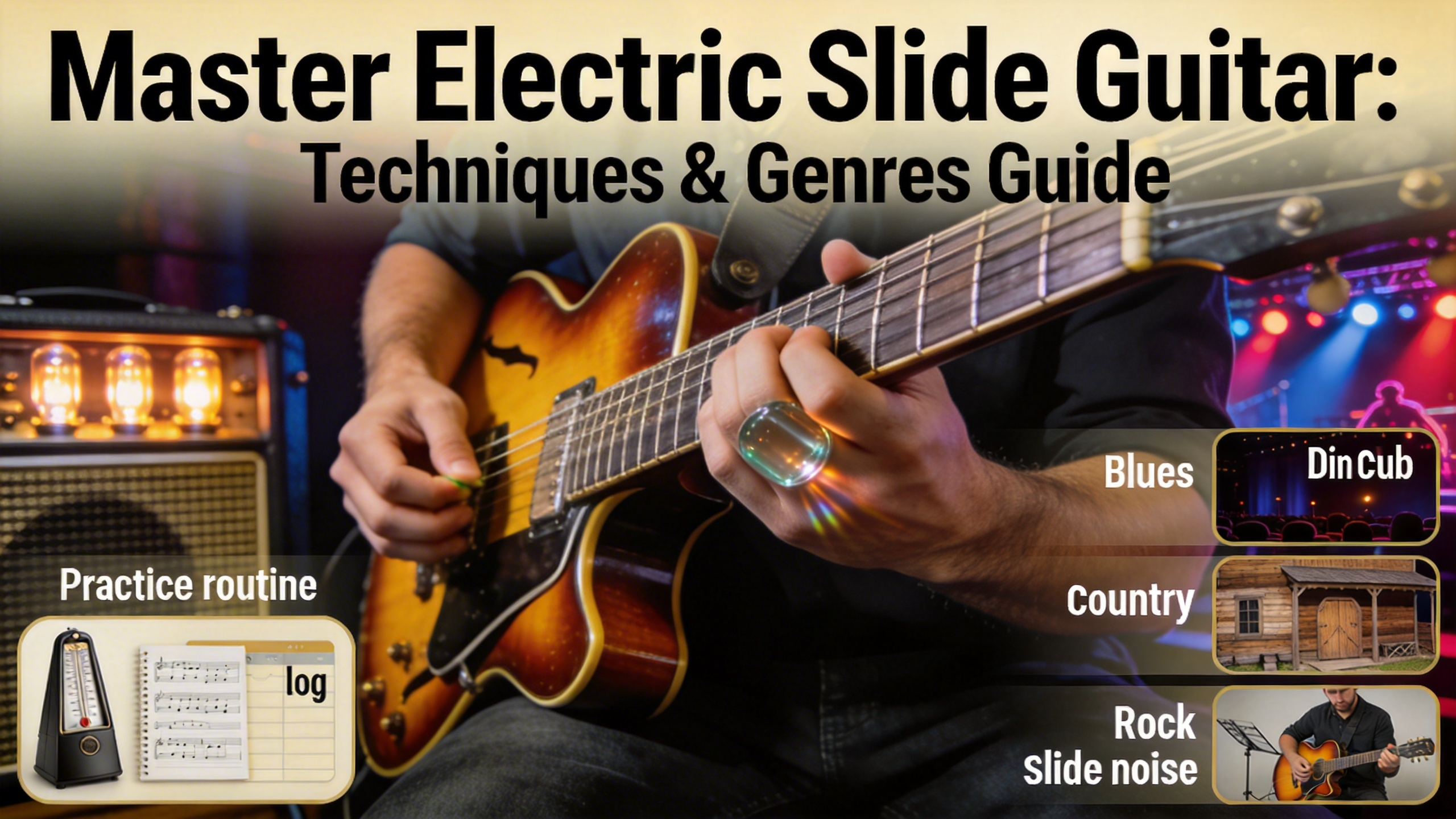 How to Master Slide Guitar Techniques on Electric Guitar: A Complete G ...