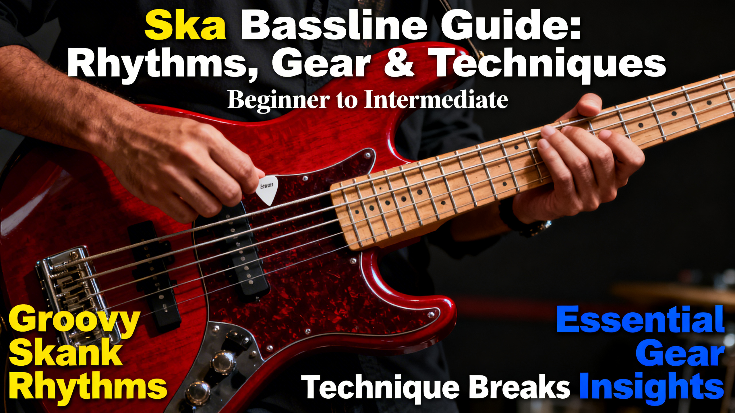 How to Create a Ska-Inspired Bassline on a 4-String Bass: A Complete G ...