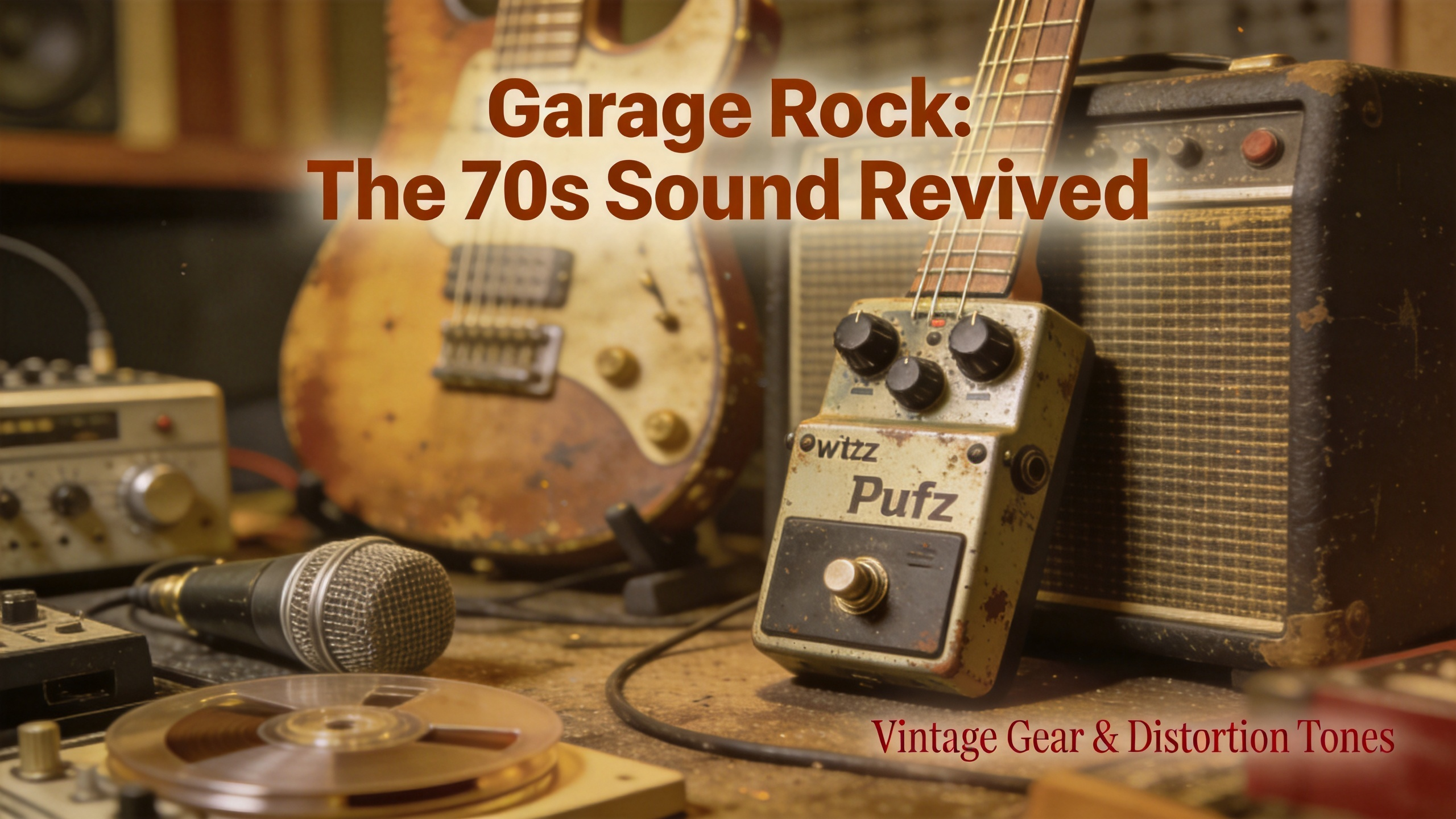 How to Craft Gritty Vintage Garage Rock Lead Guitar Tones With a Fuzz ...