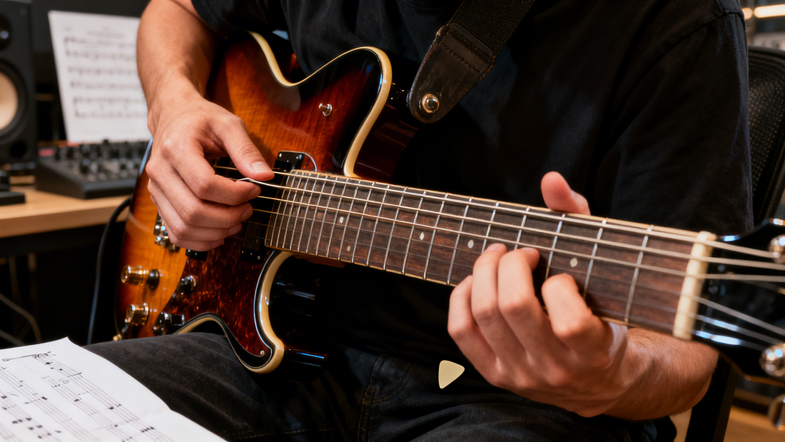 How to Perform Sweep Picking on Electric Guitar: Comprehensive Guide ...
