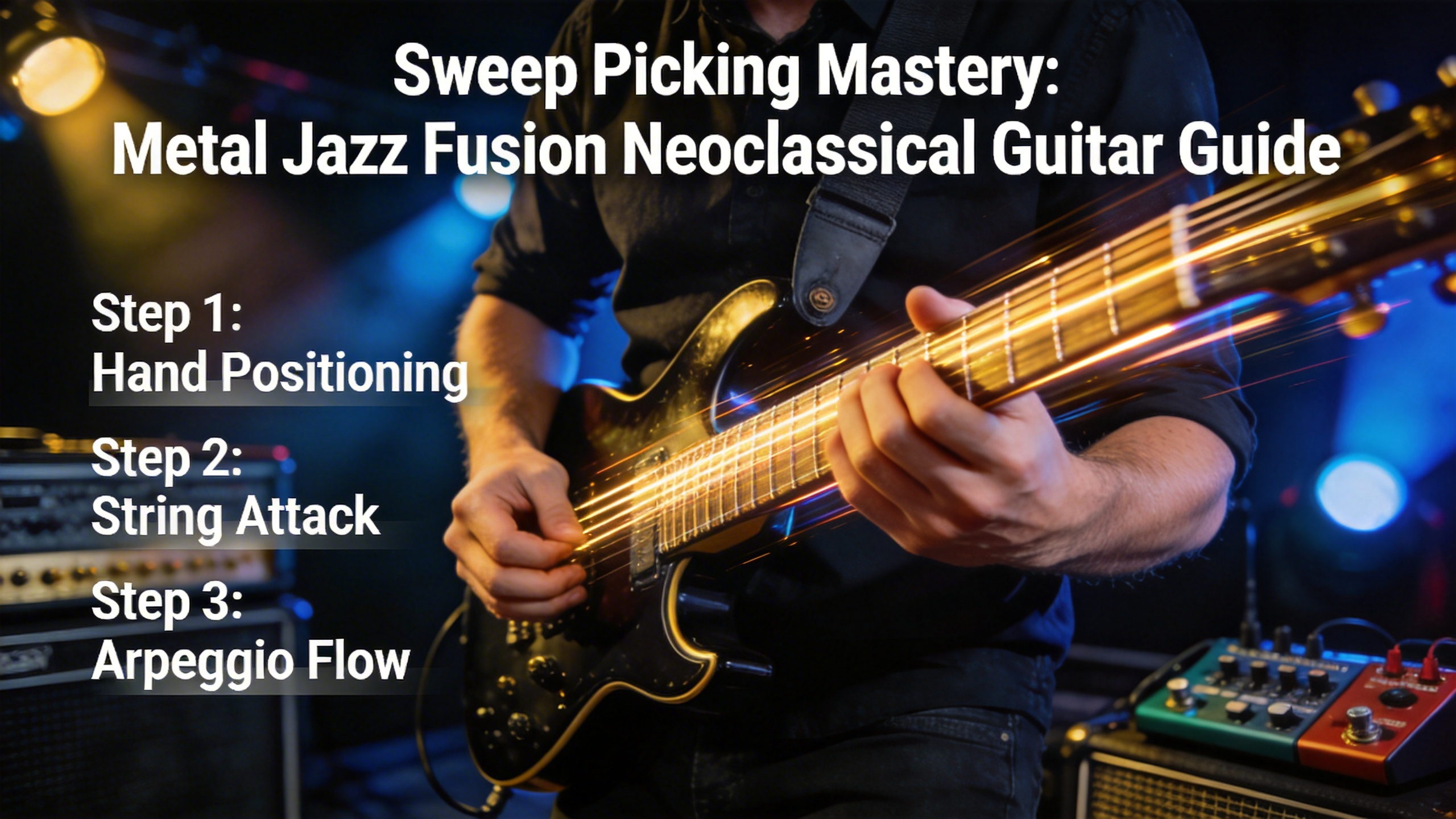 How to Master Sweep Picking on Electric Guitar: A Step-by-Step Guide t ...